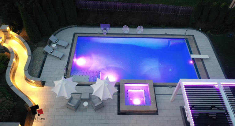 How to Build a Swimming Pool with Brick Pavers and TilesPavestone Brick ...